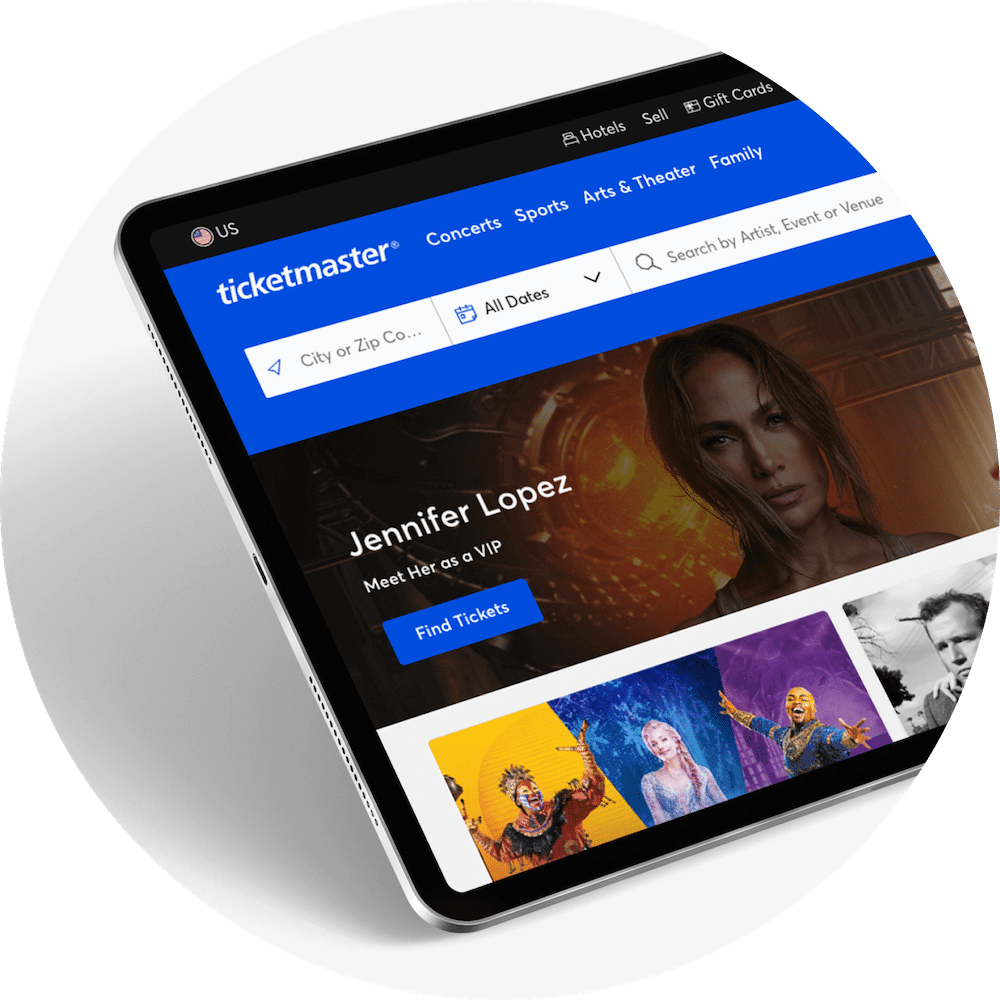 Ticket Sales - Ticketmaster AE